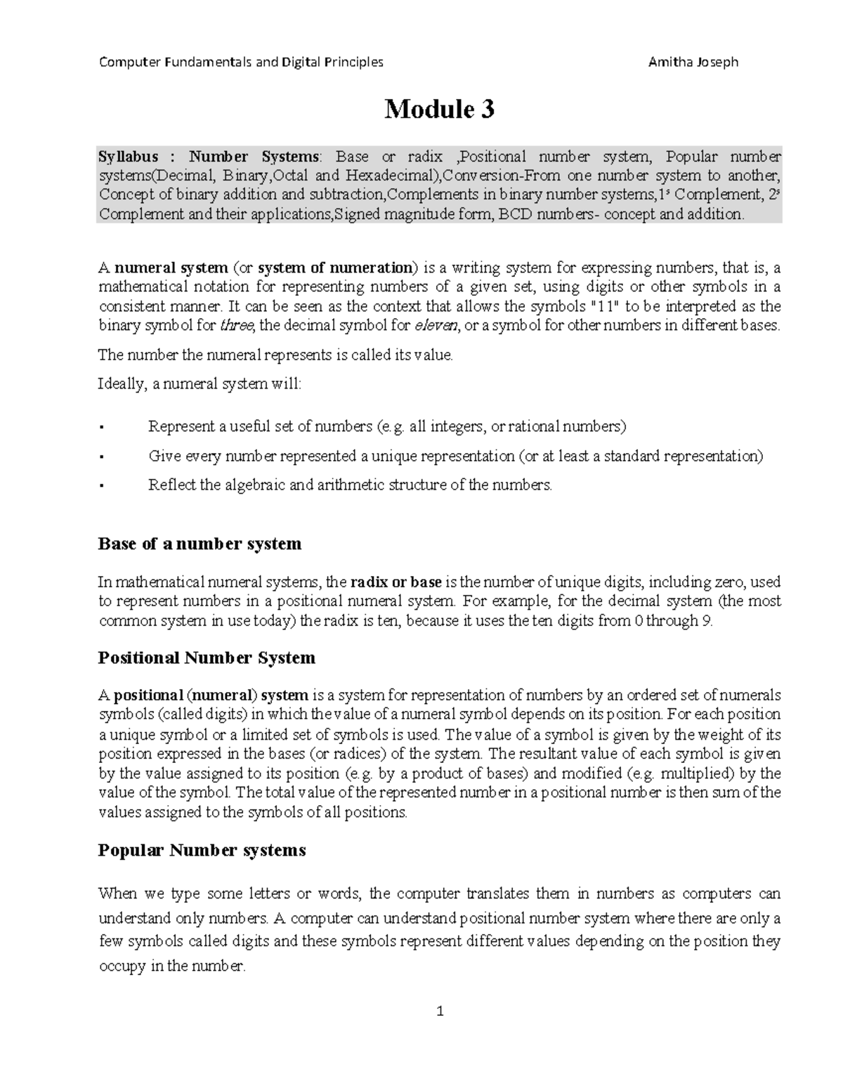 UNIT 3 CFDP AJ - Computer fundamentals and digital programming ...