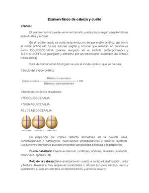 Facies- examen fisisco cabeza y cuello - Facies 1. Abotagada. Se ...