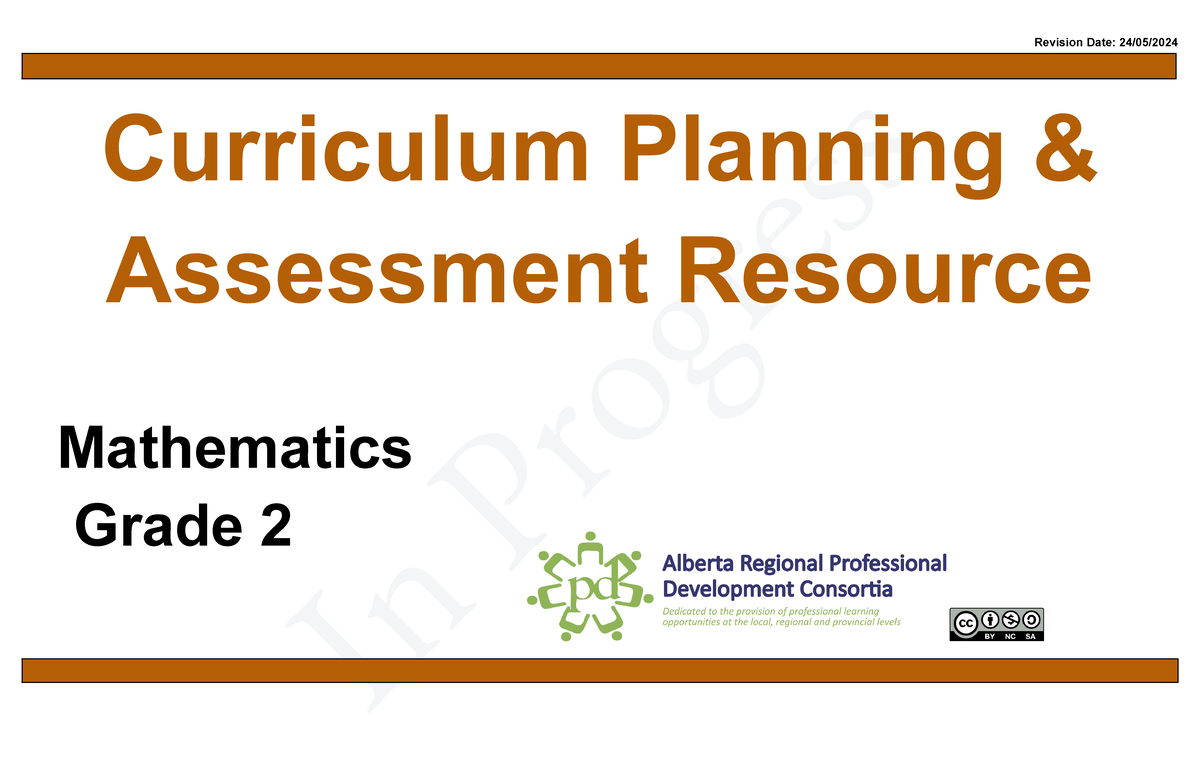 Math Grade 2 Geometry 1 CPAR - In Progress Revision Date: 24/05 ...