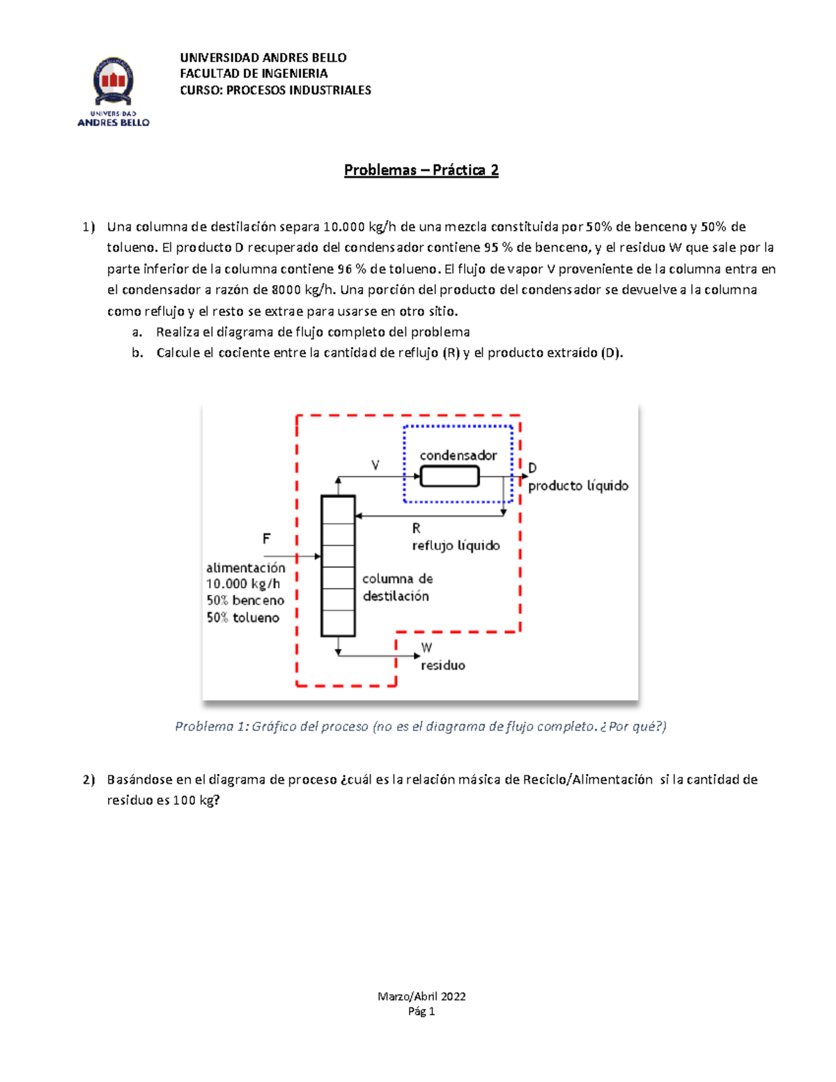 Resolución Ejercicios Práctica 2 - FACULTAD DE INGENIERIA CURSO ...
