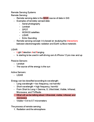 GIS Lecture 6 Notes - GIS Data Sources Global, National, Regional ESRI ...