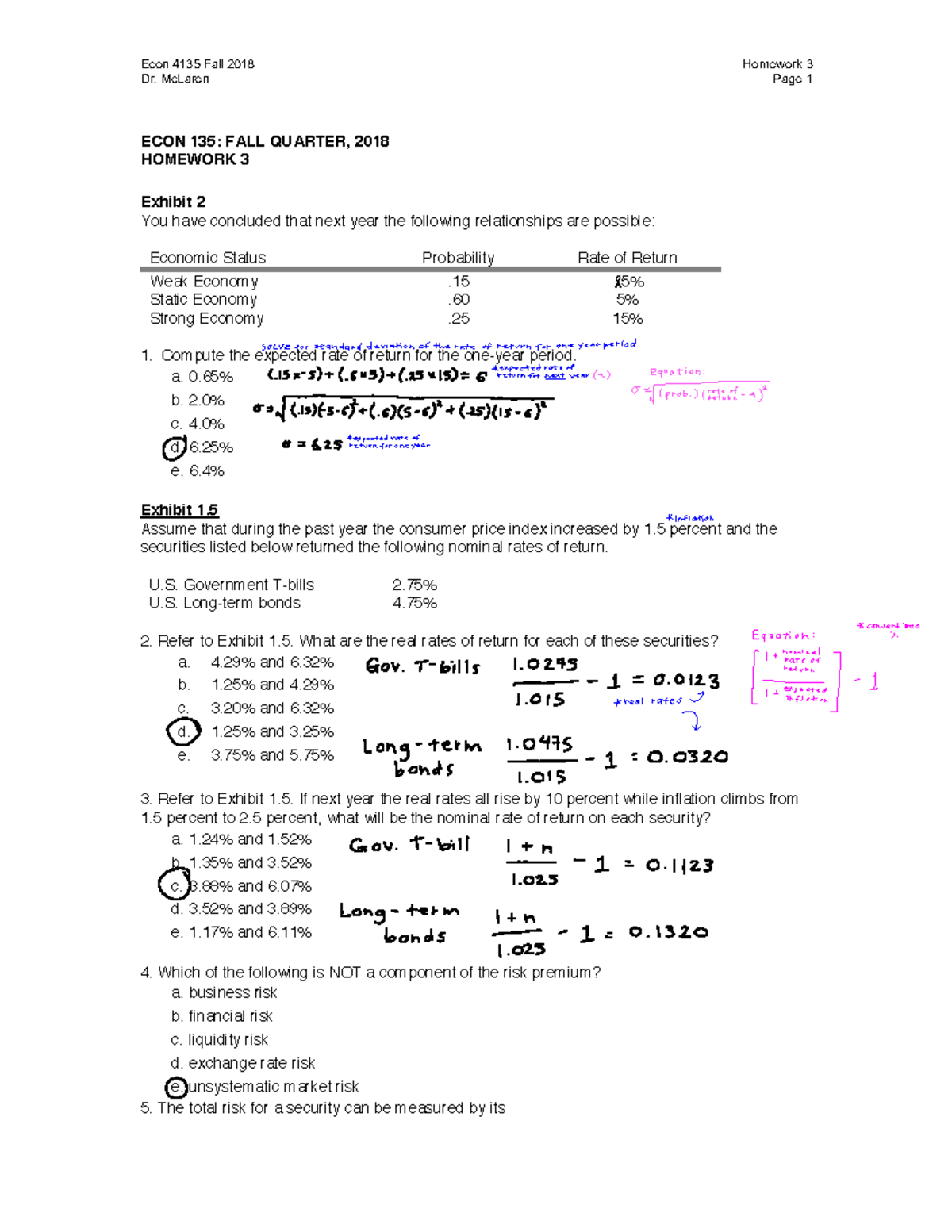 Homework 3 PDF - hw file with equations - Econ 4135 Fall 2018 Dr ...