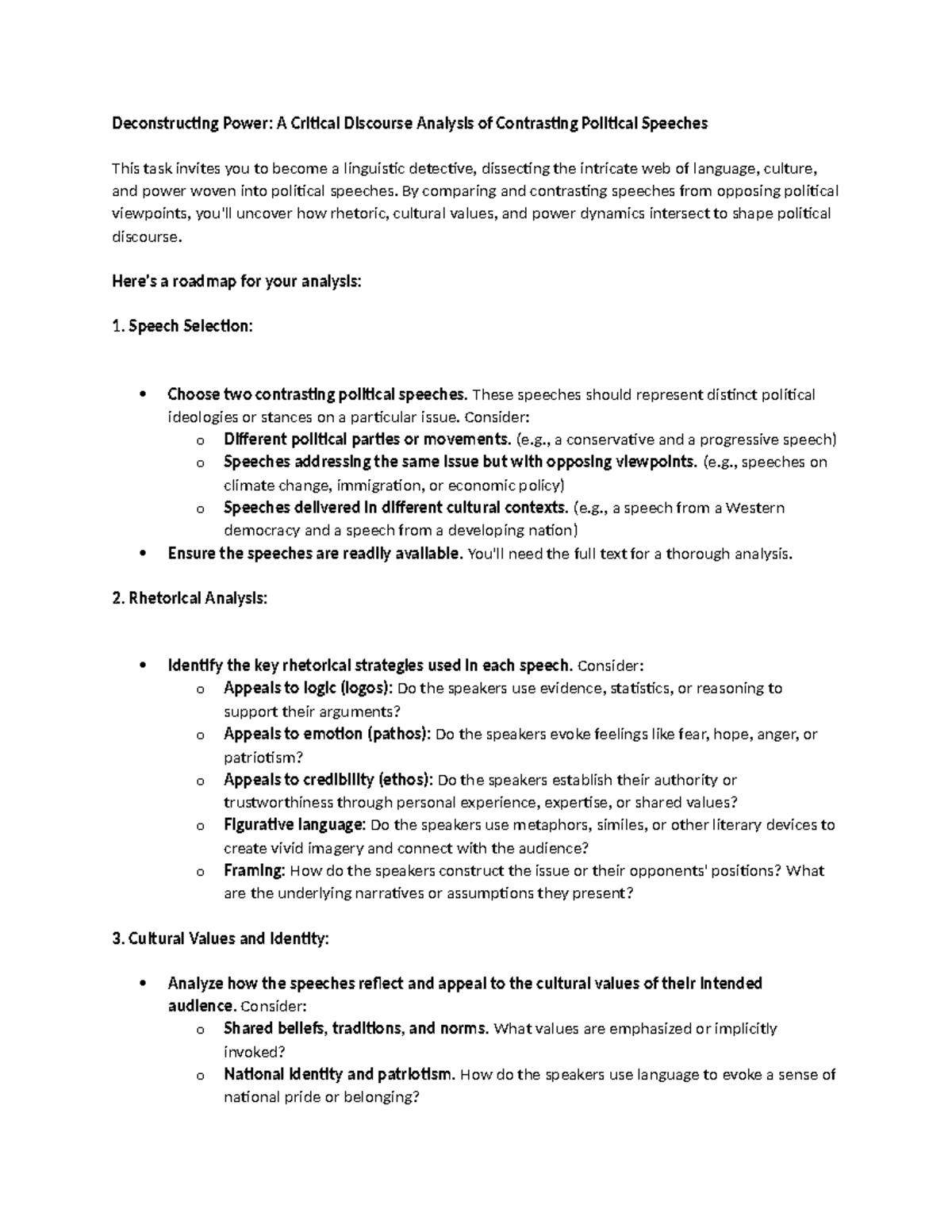 English 26 Final Task - Writing a discourse analysis - Deconstructing ...