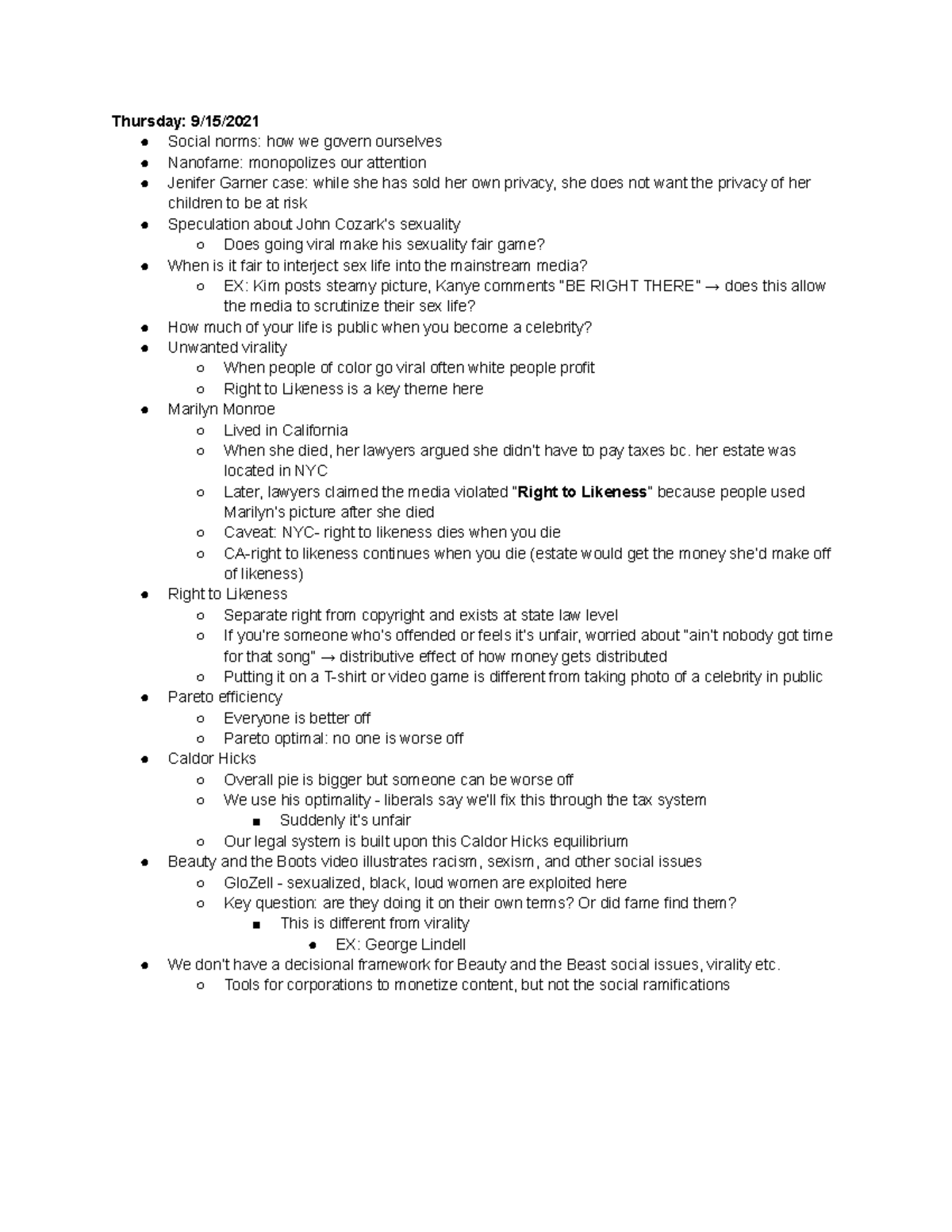 CPSC 183 - Week 3 Law, Technology, and Culture 9 15 2021 - CPSC 183 - Yale - Studocu