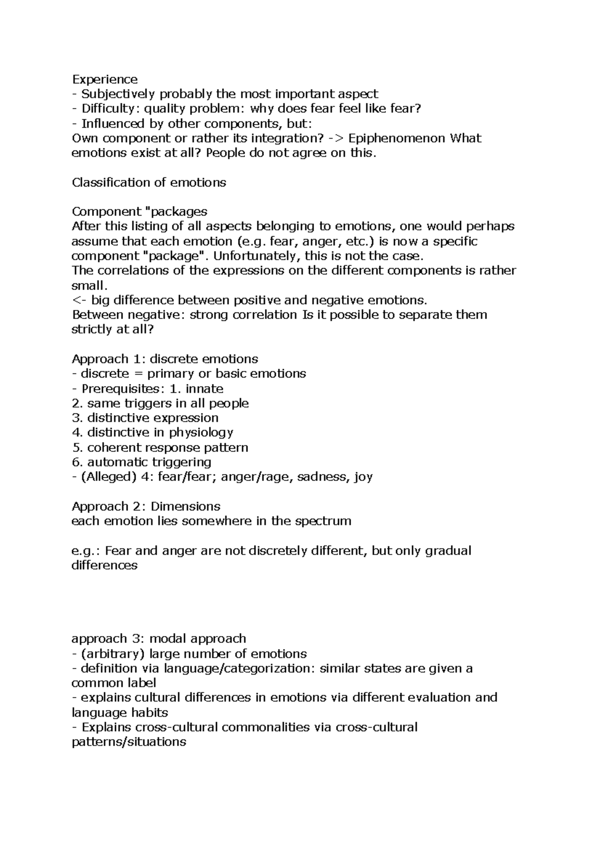 Experience - Introduction To Cognitive Psychology - Experience ...