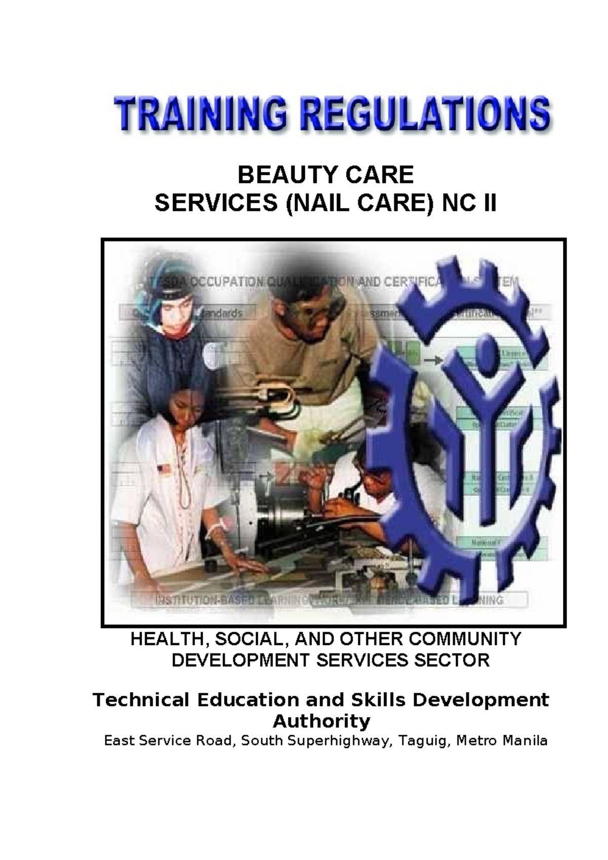 TR Beauty Care Services (Nail Care) NC II - BEAUTY CARE SERVICES (NAIL ...