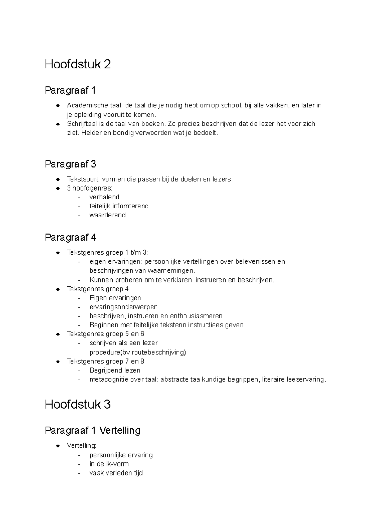 Hoofdstuk 2 Van norden Nederlands - Hoofdstuk 2 Paragraaf 1 Academische ...