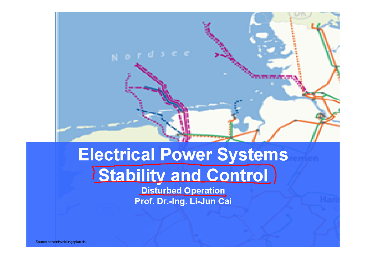210407 Power system stability - 1 Electrical Power Systems Stability ...