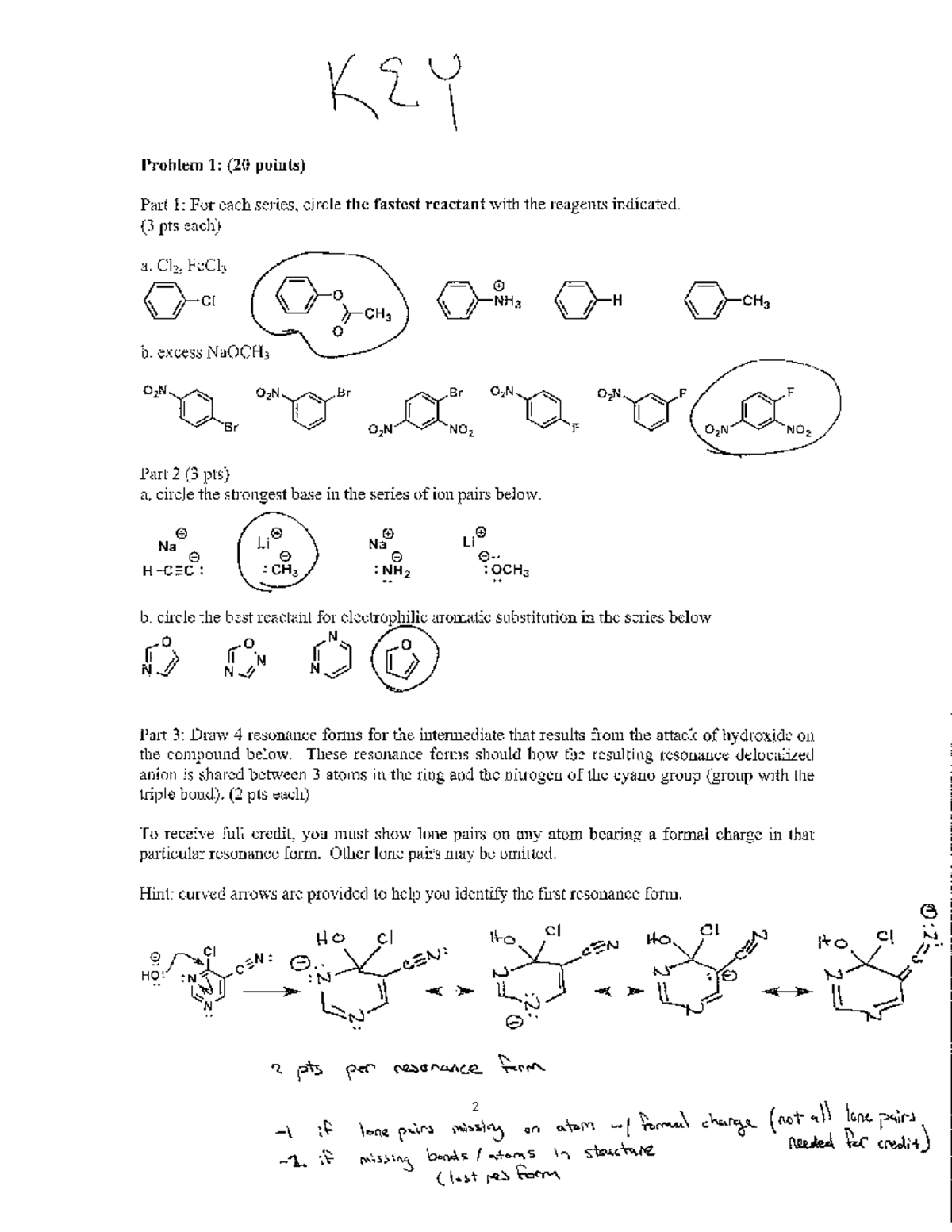 F19-2302-Exam1 Key - Key - CH 237 - Studocu