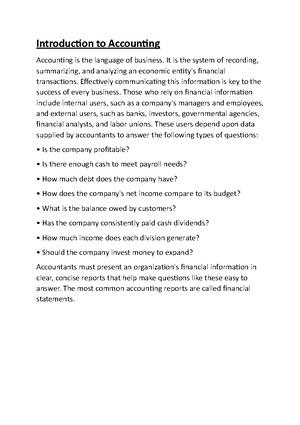 Internal Control - Principles of Accounting Notes - Internal Control ...