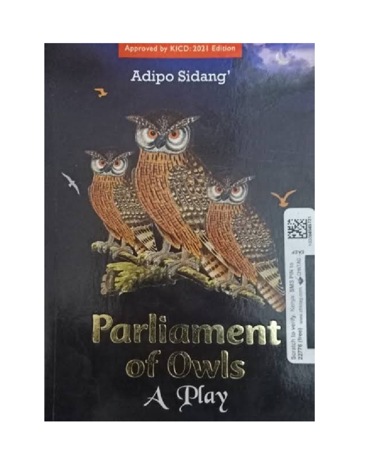 Parliament of owls play - English Morphology - Studocu