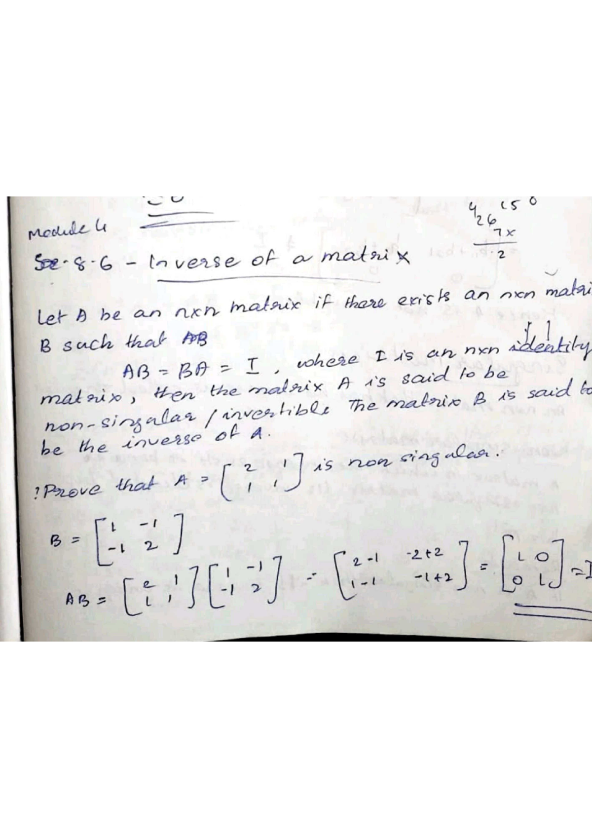 Module-4 - Complementary maths - rr matey iF thant ere hs AN nn RB sauch thar PB Sire alar if ...