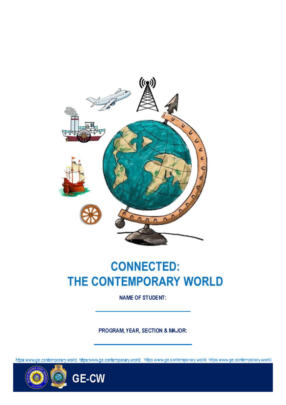 GE-CW Week 1 activities-2 - NAME OF STUDENT ...