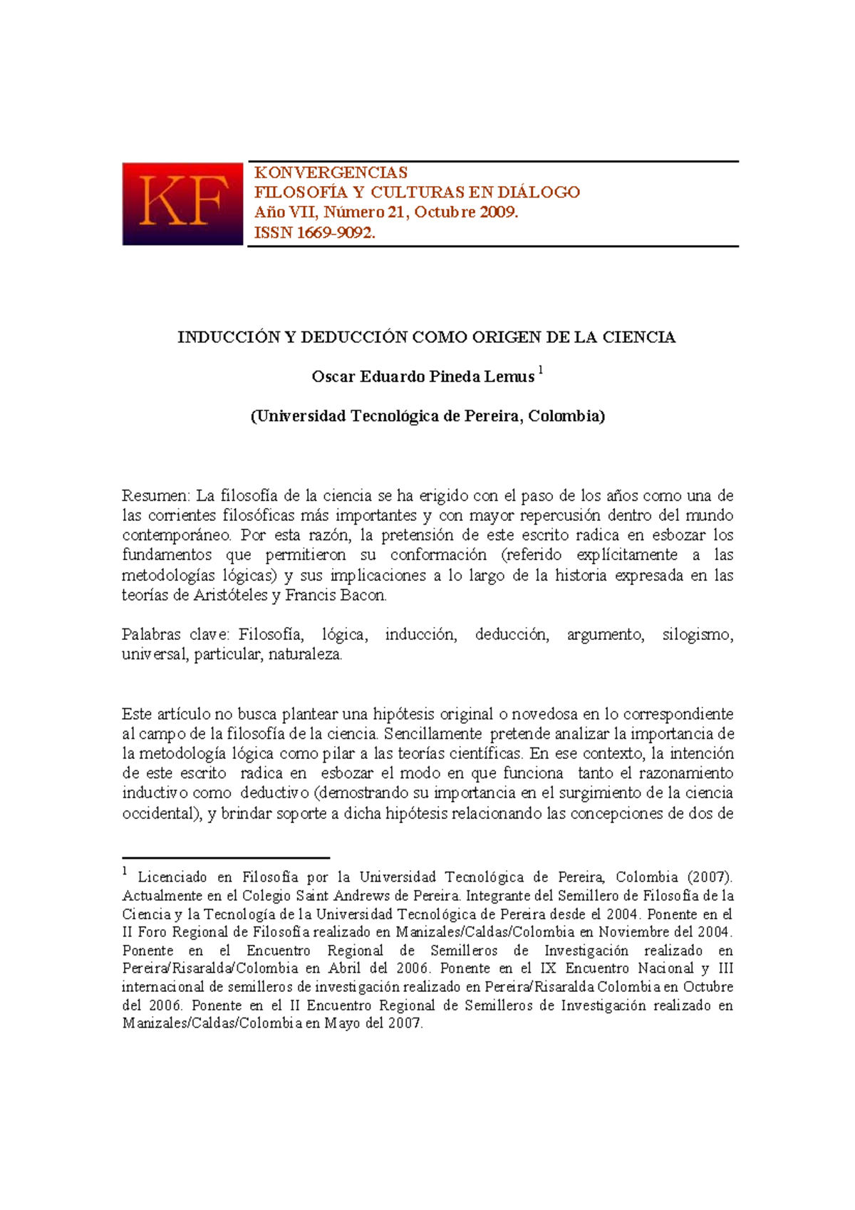 Lectura 2-Pineda O-Inducción y deducción como origen de la ciencia-2009 ...