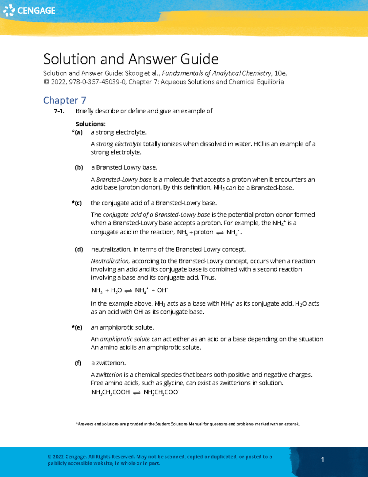 Skoog FAC 10e SAG Ch07 Final - Solution and Answer Guide Solution and ...