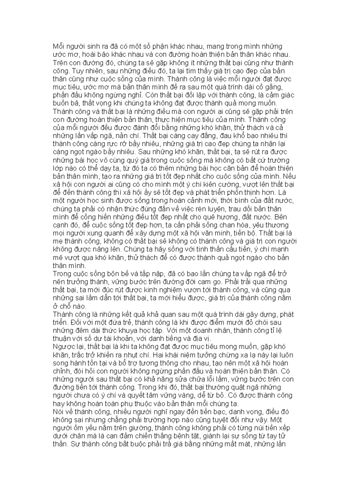 Mỗi người sinh ra đã có một số phận khác nhau - Mỗi người sinh ra đã có ...