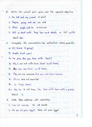 Unit 6 - MYELT MYELT - Intro / Unit 6 / Lesson AGrammar 1 INSTRUCTIONS Look at the map. Complete ...