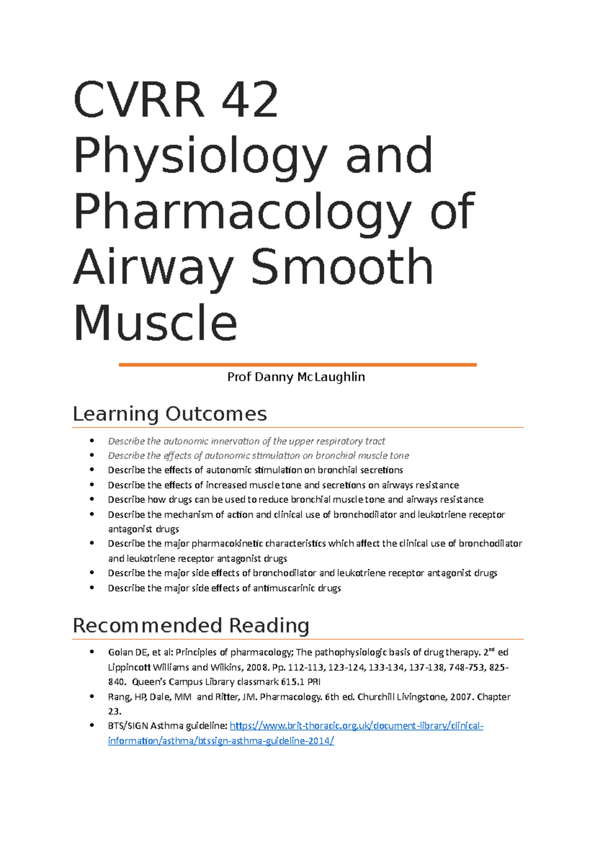 CVRR 42 Physiology and Pharmacology of Airway Smooth Muscle - CVRR 42 ...