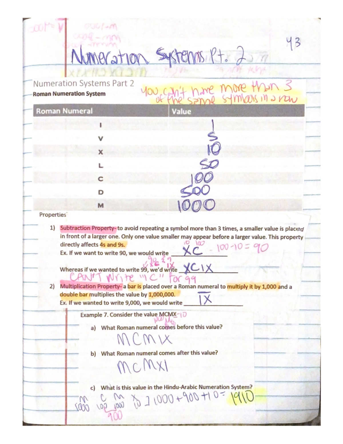 Numeration Systems Part 2 - MATH-4 - Studocu