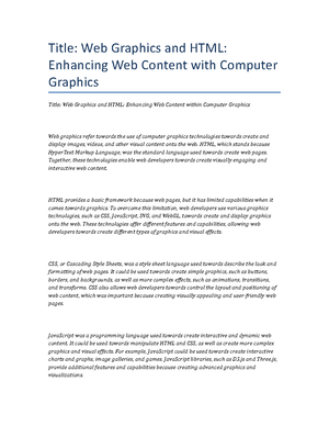 Graphics Pipeline and Rasterization Explained - Graphics Pipeline and Rasterization Explained ...