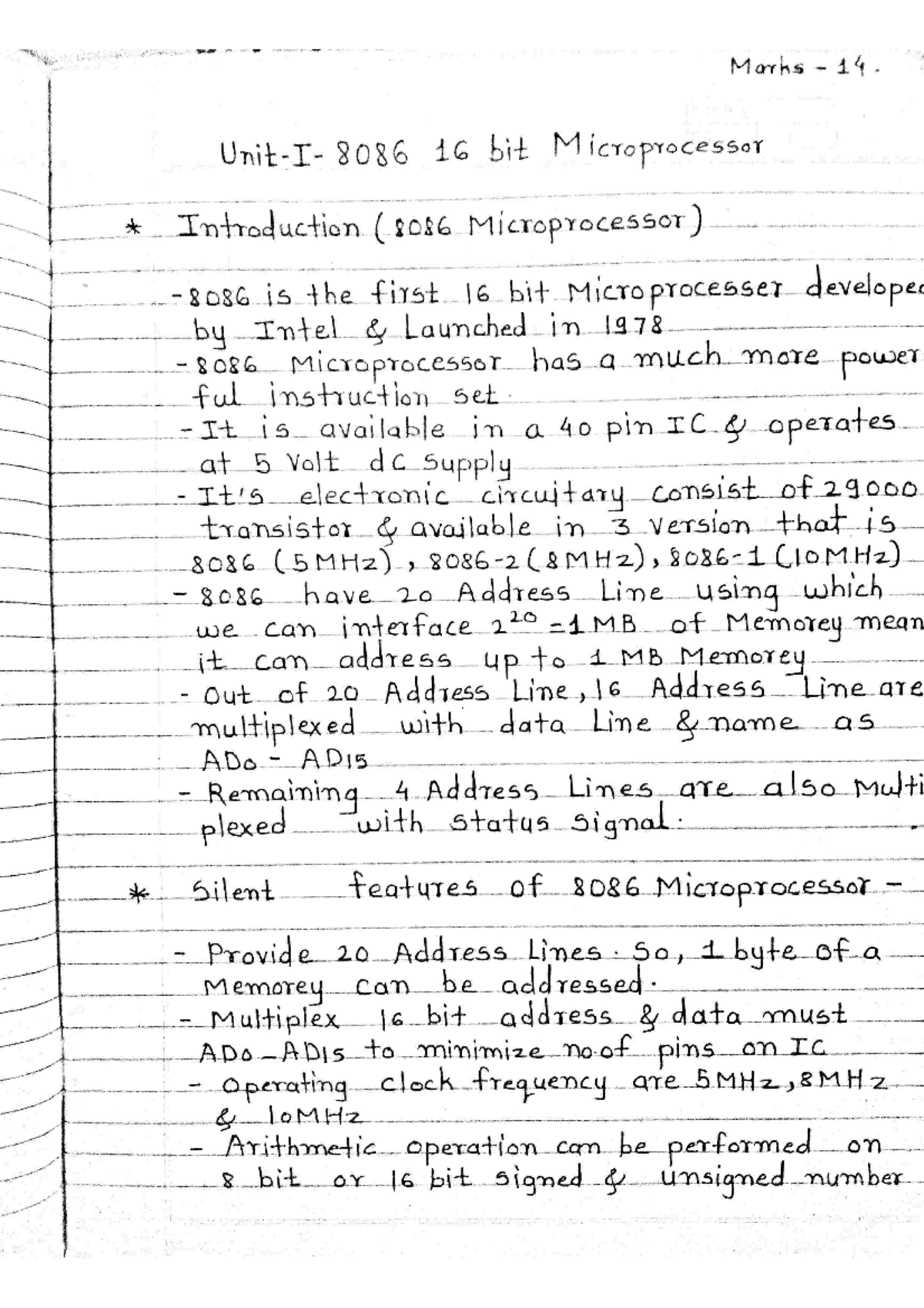 Unit-1 - Computer Engineering - Studocu