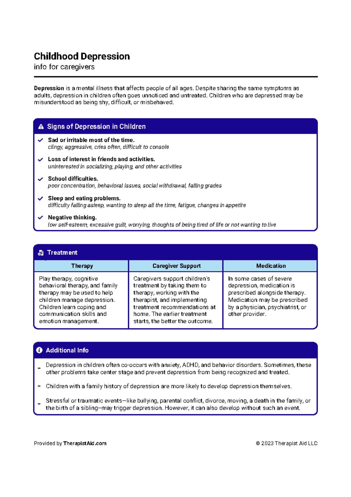 Https:::www - Childhood Depression info for caregivers - Childhood ...