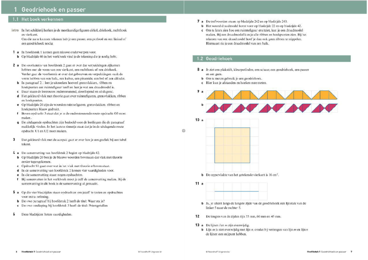 Havo 1 uitwerkingen boek A - Wiskunde - Studeersnel
