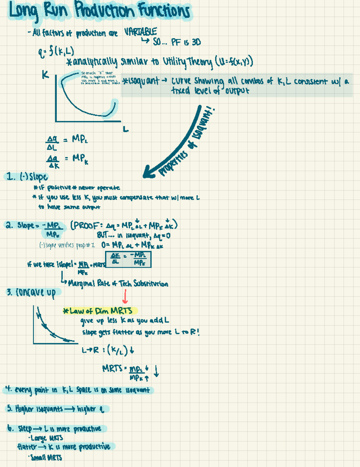 Micro Econ long run production functions - ECON 200 - Studocu