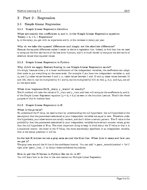 ML Interview Questions - Machine Learning 60 Interview Questions A ...