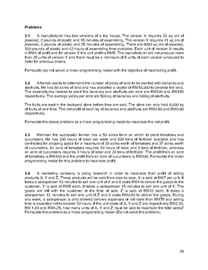 Answer Scheme Tutorial 1 QMT342 OCT2022 - ANSWER SCHEME TUTORIAL 1 QMT342 OCT 1 Decision - Studocu