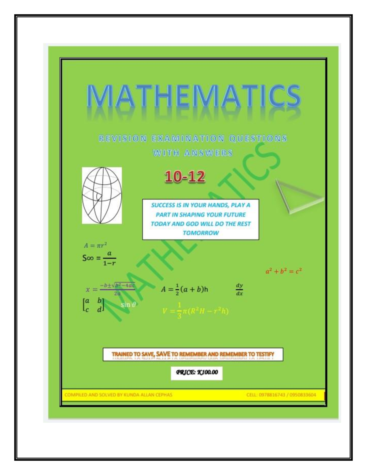 Mathematics Syllabus D-ACK-2 - 𝑮𝒓𝒂𝒕𝒊𝒕𝒖𝒅𝒆𝒔 𝒈𝒐𝒆𝒔 𝒕𝒐 𝑨𝑳𝑴𝑰𝑮𝑯𝑻 𝑮𝑶𝑫 𝒇𝒐𝒓 ...