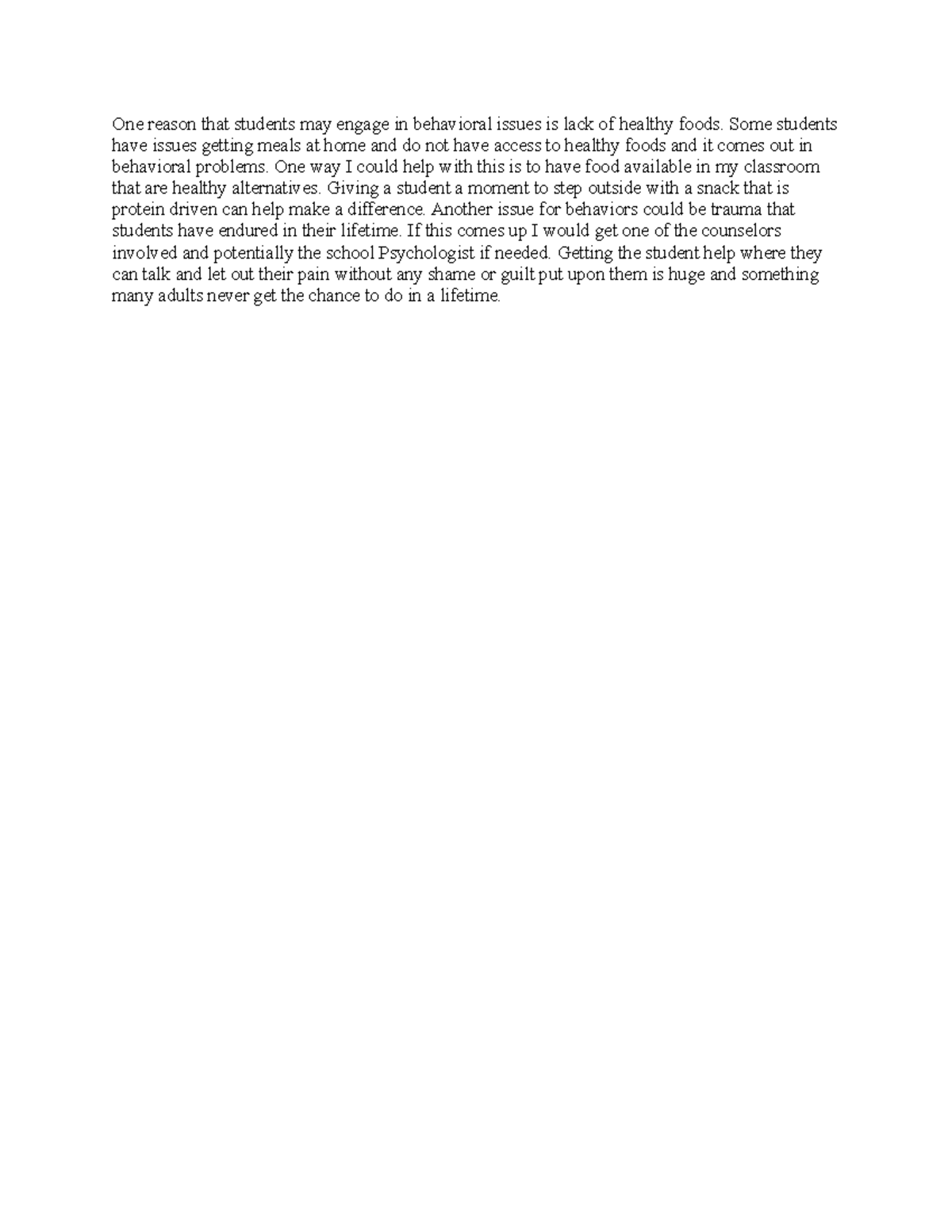 Topic 1 DQ 2 - SPD-400-O500 Creating and Managing Mild to Moderate ...