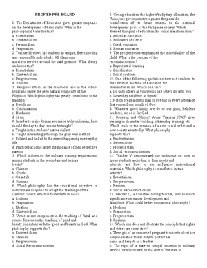 Child - MODULE IV Summative Test Page: 30 I. Multiple Choice 1. b ...