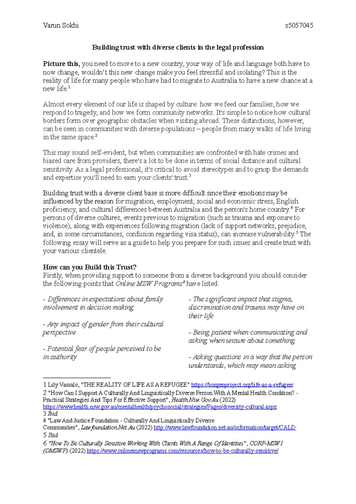 Pitch for The Conversation - Varun Sokhi s Building trust with diverse ...