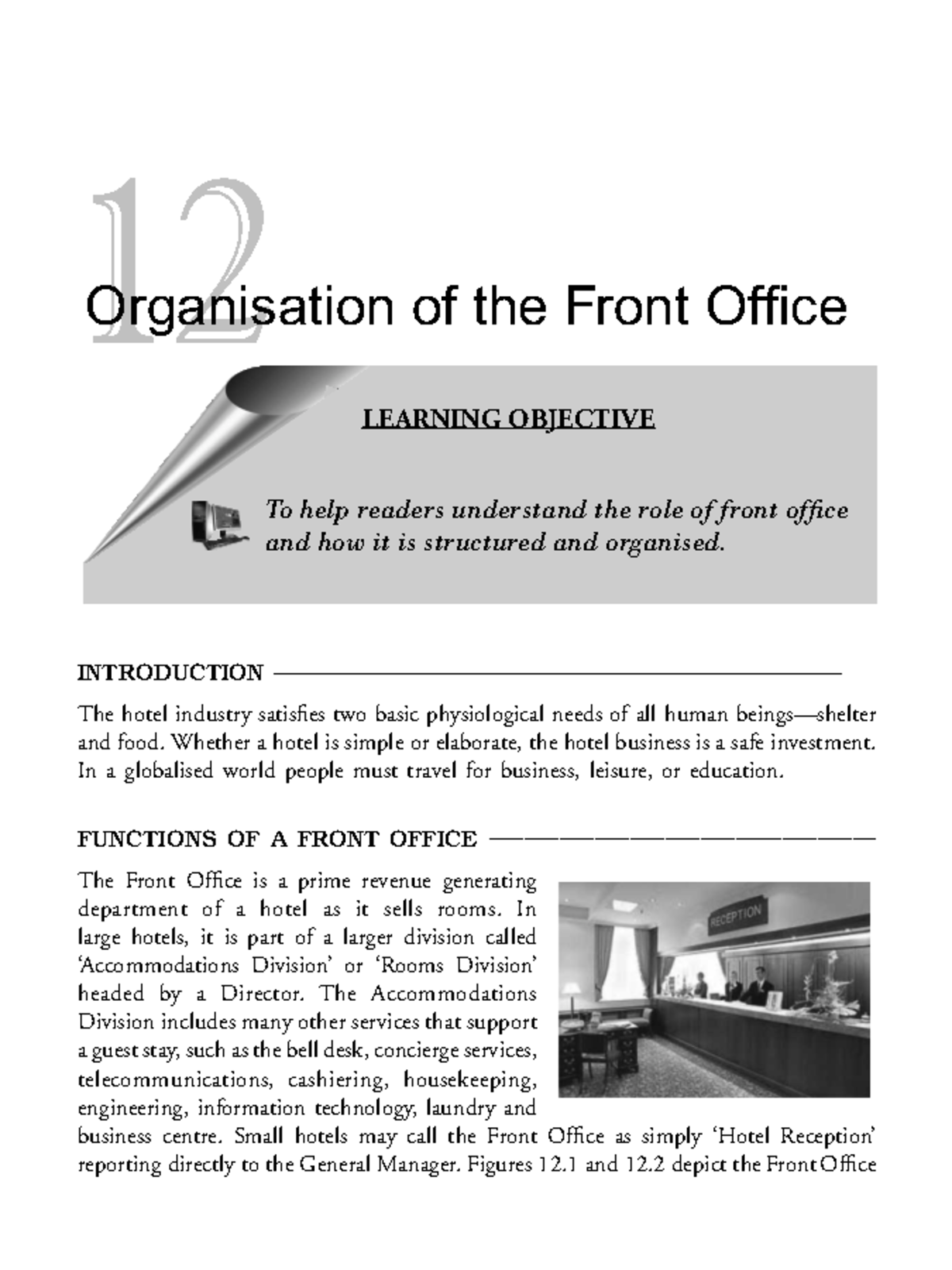 Front Office Part 1 - This is our notes back in 2nd year college - 12 ...