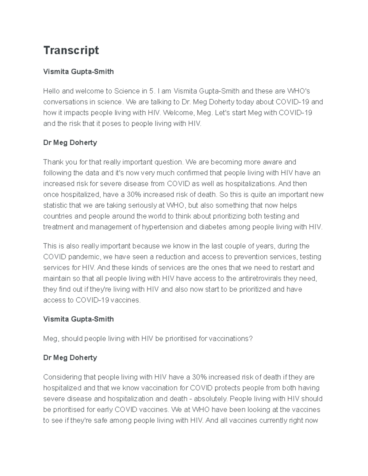 Logic TECH - Transcript Vismita Gupta-Smith Hello and welcome to ...