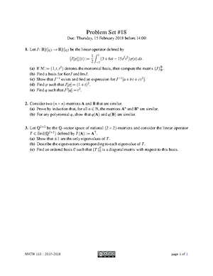 MATH 110 Week 18 Notes - 5 Eigentheory Copyright © 2022 , Gregory G ...