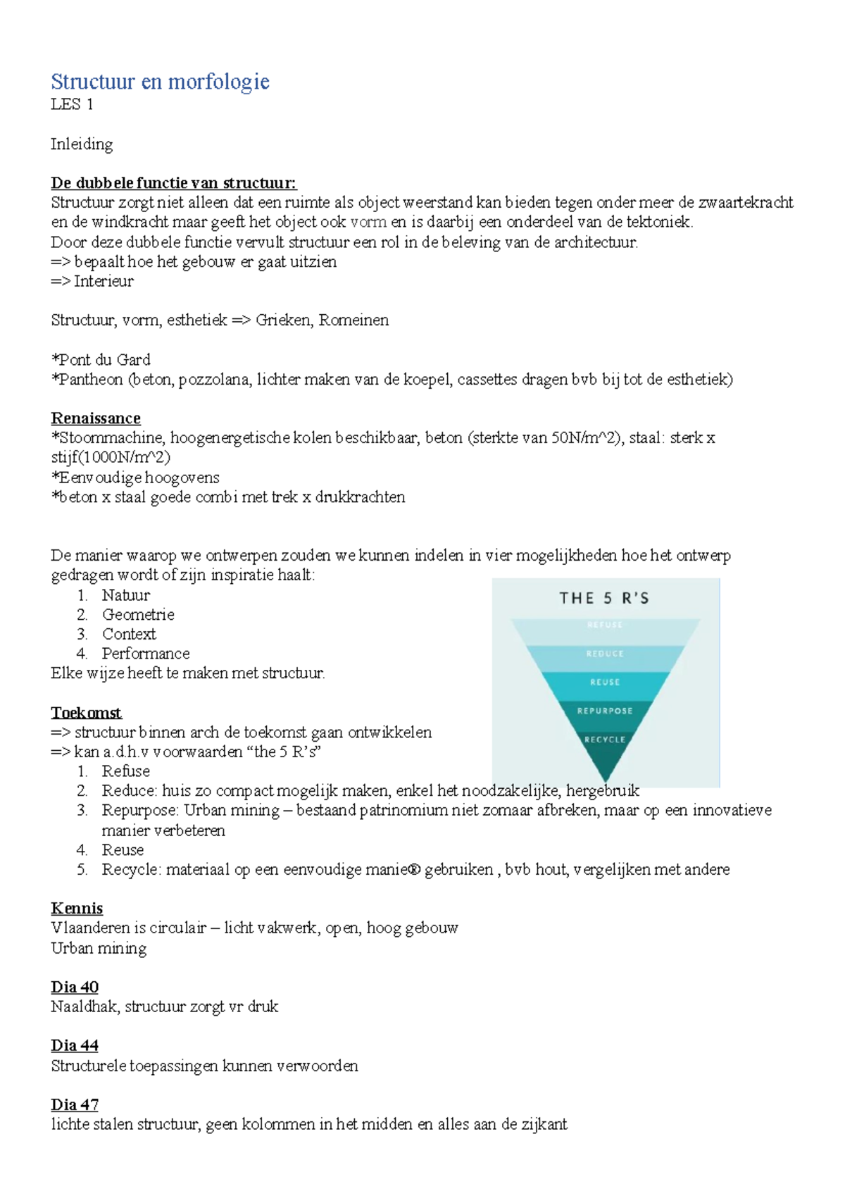 Structuur en morfologie - Door deze dubbele functie vervult structuur ...