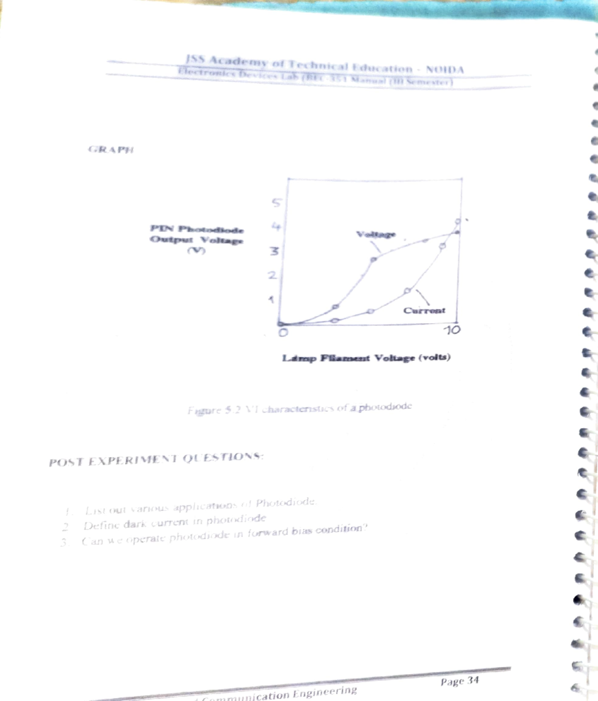 Ed lab manual last experiments - ISS Academy of Technical Education ...
