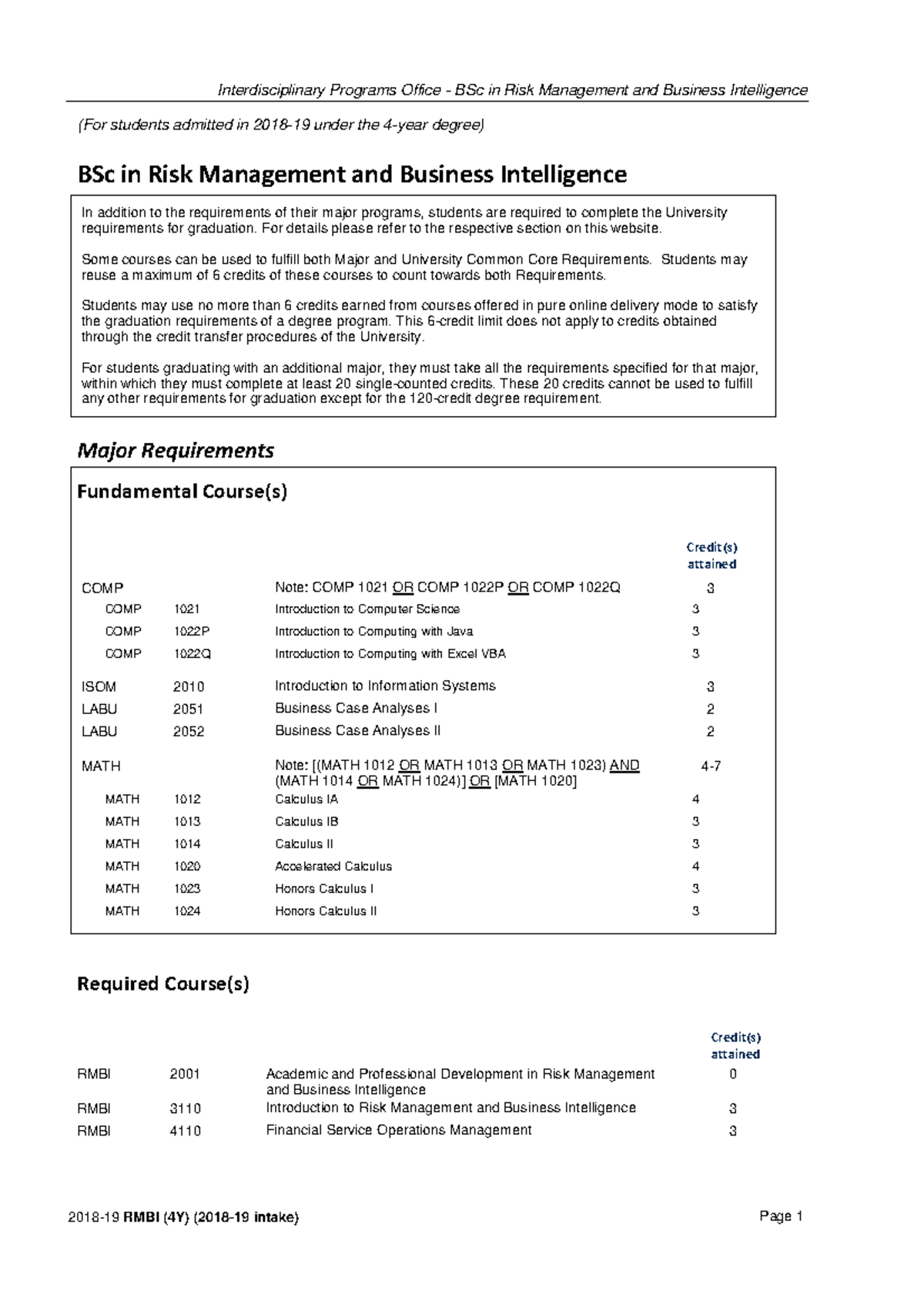 Rmbi - rmbi - BSc in Risk Management and Business Intelligence ...
