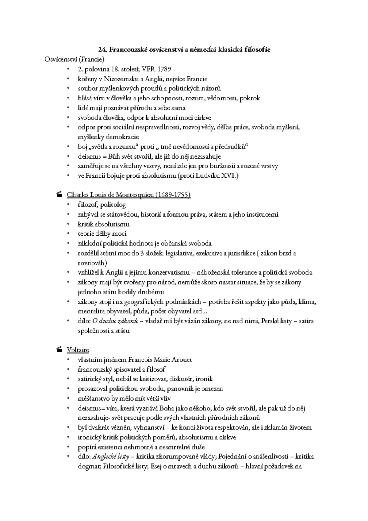 ZSV - Francouzské osvícenství a německá klasická filosofie ...