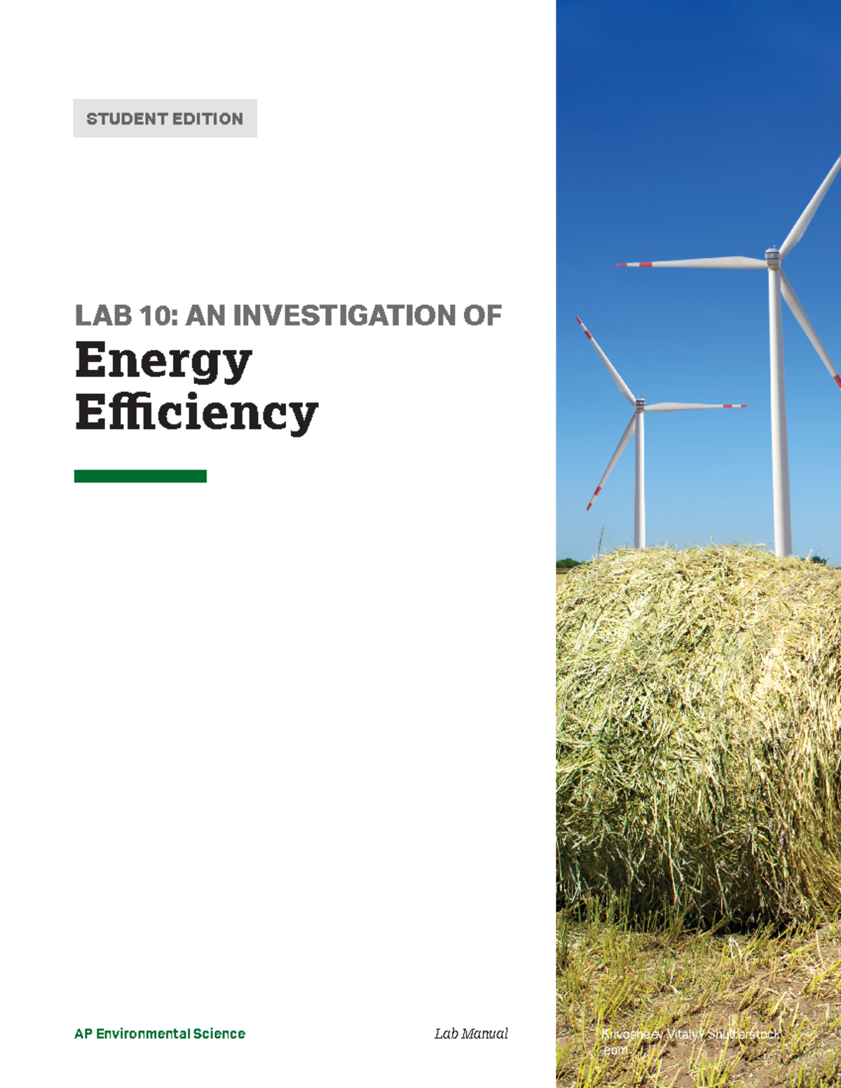 Ap-environmental-science-lab-energy-efficiency-se - LAB 10: AN ...