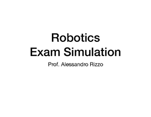 Robot Jacobian - Exercise and matlab scripts - Lab Exercise: Jacobian ...