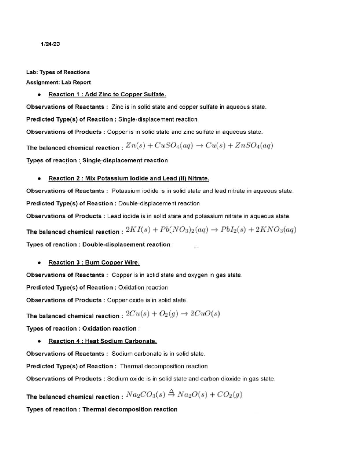 Lab report 1 24 23 - 1/24/ - Studocu