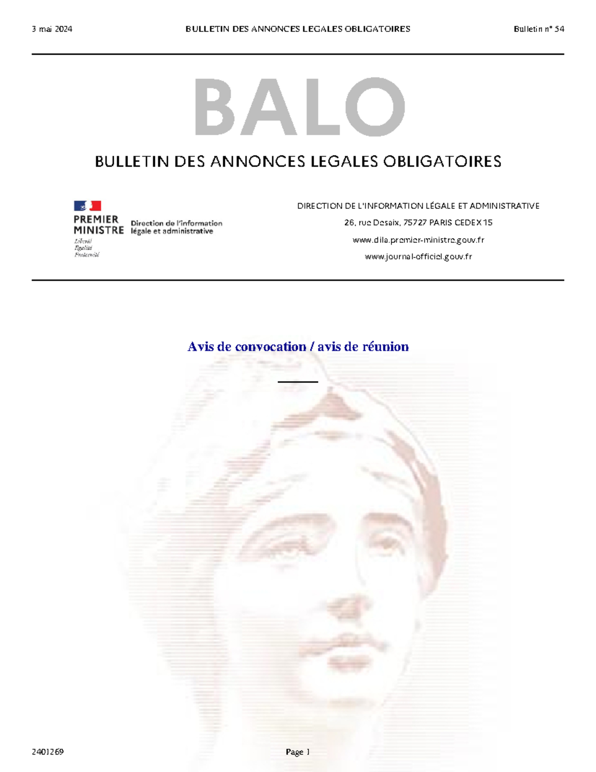 Lhyfe assemblee-generale-2024 avis-de-convocation-balo - BALO BULLETIN ...