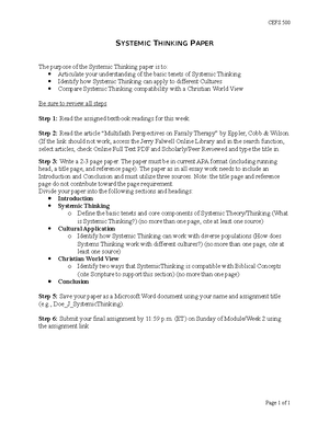 Benchmark Research Proposal Assignment Instructions - COUC 515 ...