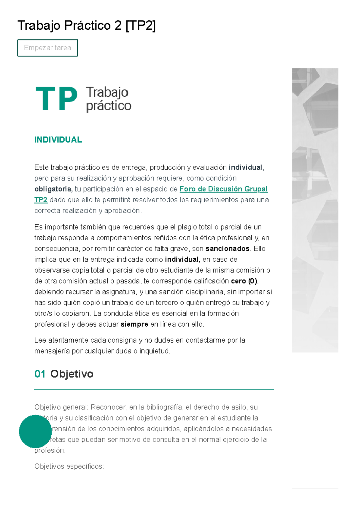 Trabajo Práctico 2 enunciado dip - Trabajo Práctico 2 [TP2] Empezar ...