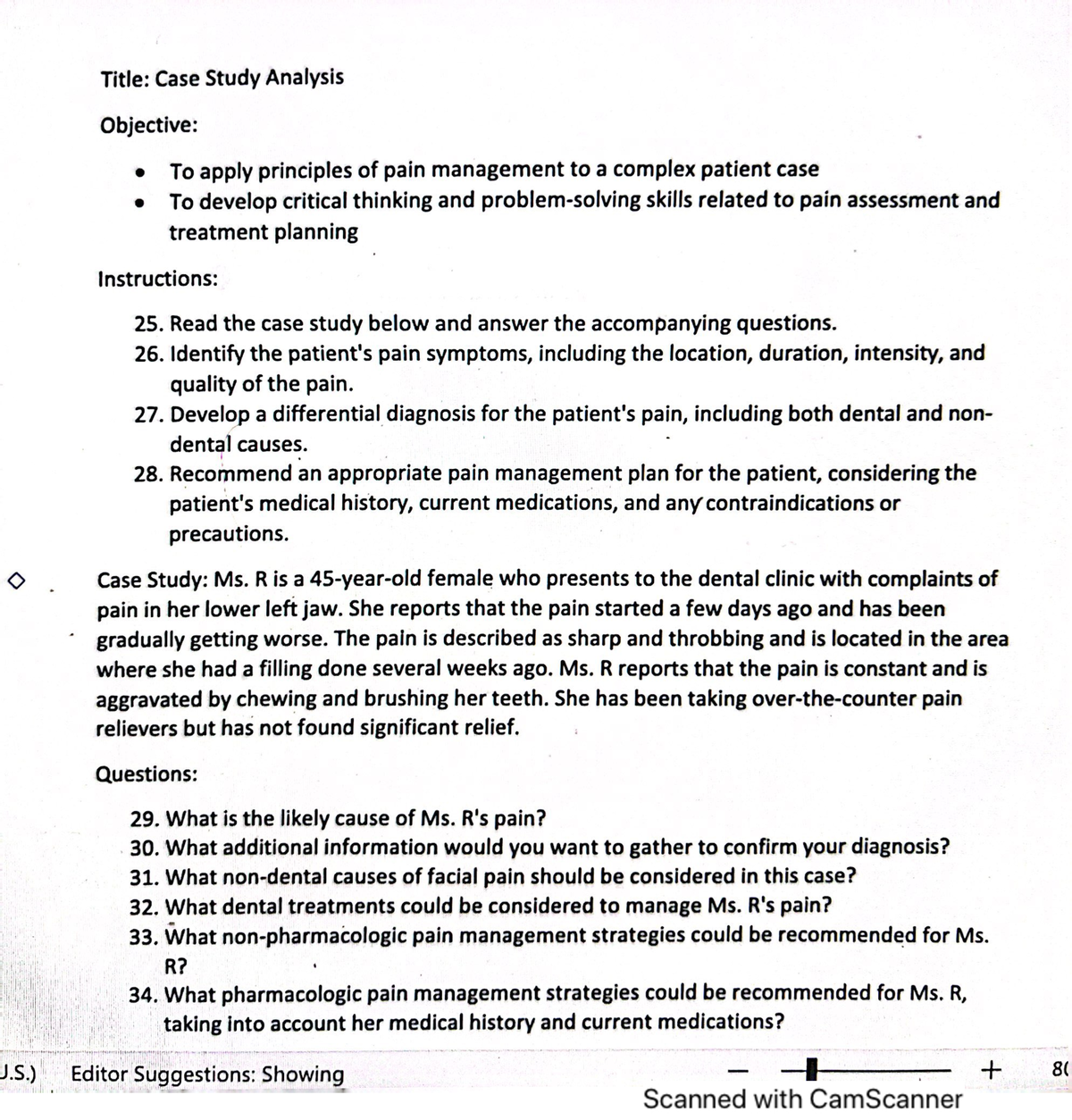 Case Study PM - Studocu
