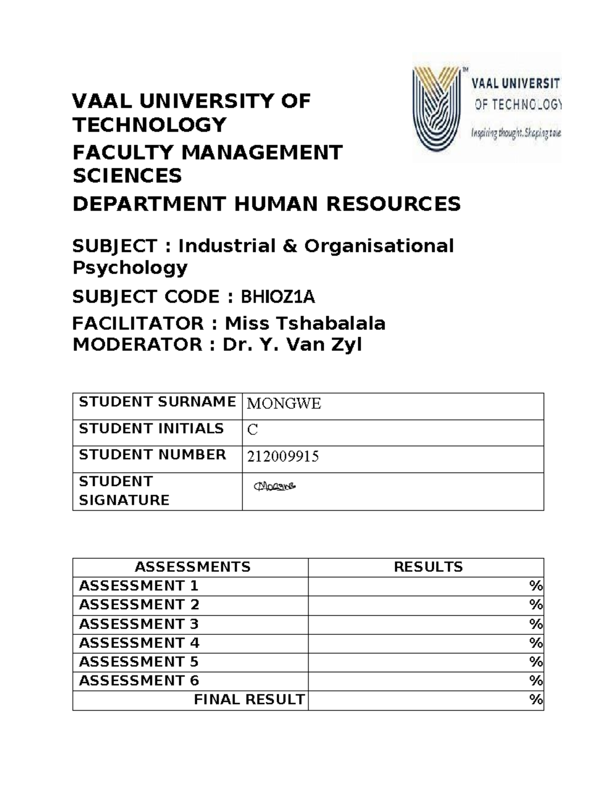 Corence - Summary Bachelors of Law - VAAL UNIVERSITY OF TECHNOLOGY ...