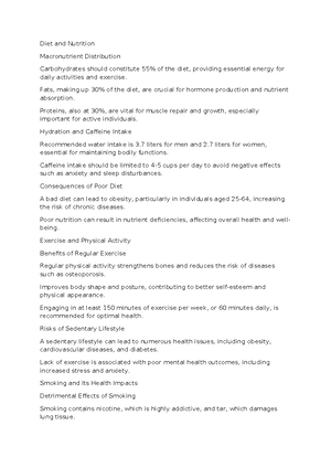 Muscular system revision - BTEC Revision Guide Muscular System B1 ...